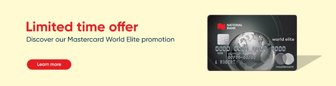 Mastercard credit cards | National Bank