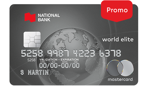 World Elite Mastercard | National Bank